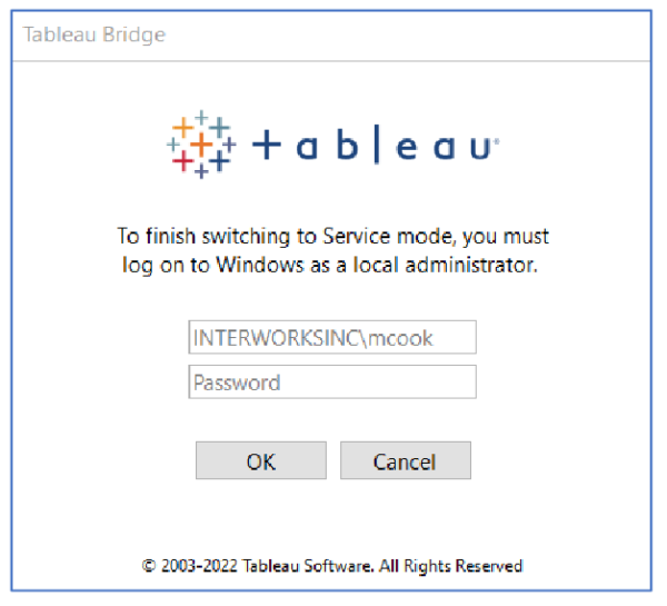 Tableau Bridge - نصب تبلو